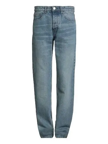 Ami Cotton Denim Jeans - Blue