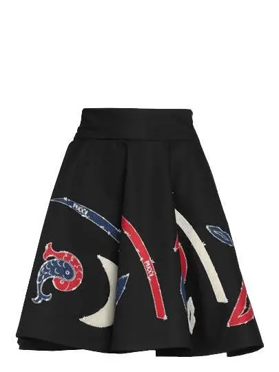 Emilio Pucci Mini Flared Skirt - Black