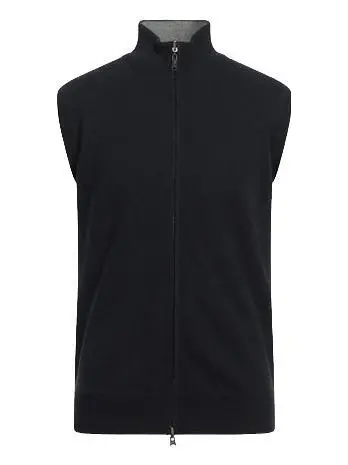 CASHMERE COMPANY Wool Cashmere Cardigan - Midnight Blue