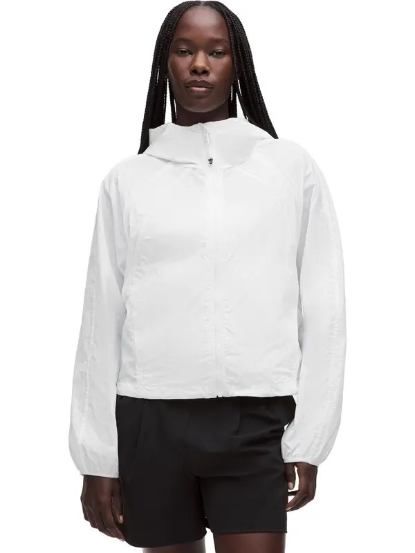 Lululemon Scuba Windbreaker - White