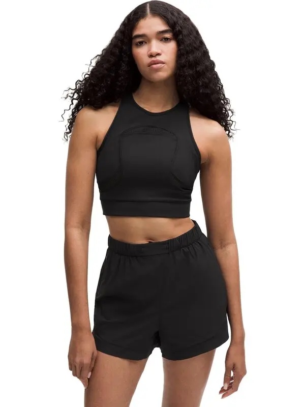 Lululemon Mesh Cutout Tank - Black
