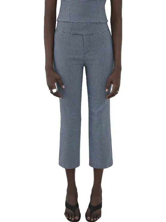 Mango Victoria Pantalon Ankle Pants - Blue