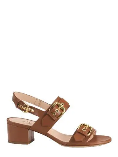 Agl Lala Straps Buckled Sandals - Brandy Nappa