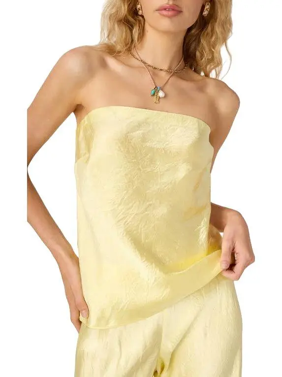 Cami Nyc Palma Strapless Top - Buttercup
