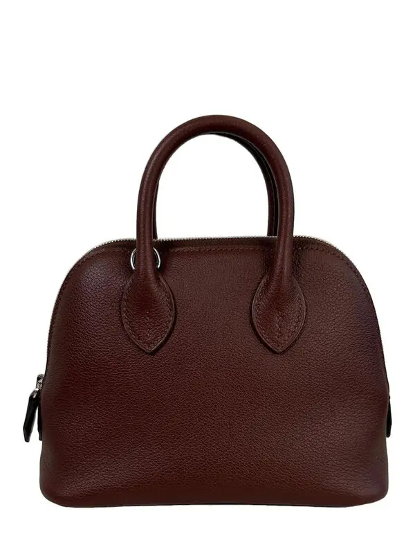 Hermès Bolide Rouge Sellier Chamkila Goatskin Palladium Hardware - Red
