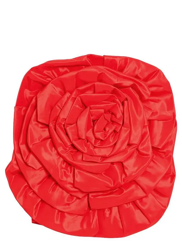 LEO LIN Bloom Rose Strapless Mini Dress - Red