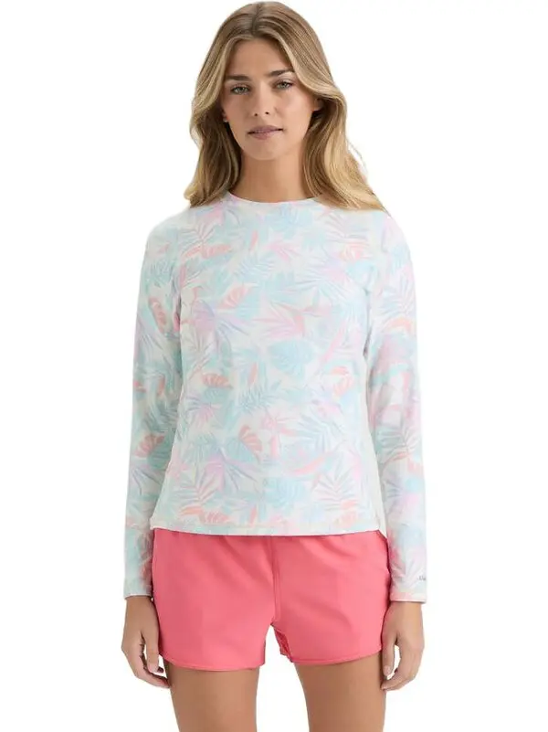 SALT LIFE Canopy Slx Performance Long Sleeve Shirt - Blanc