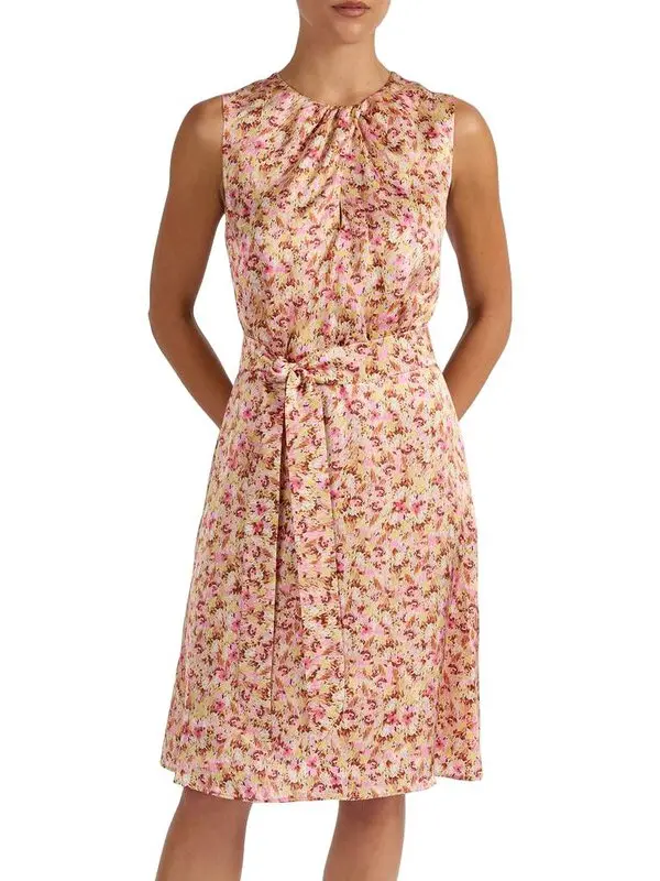Santorelli Dalby Sleeveless A-line Dress - Sweet Pink