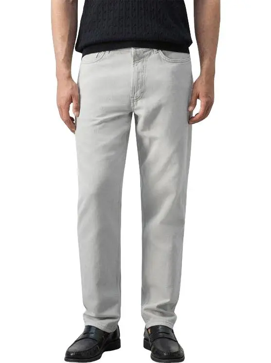 Mango Lori Tapered Jeans - Ice Grey