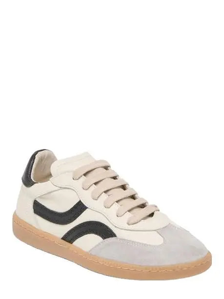 Dolce Vita Rebel Low-top Sneakers - White/black Leather