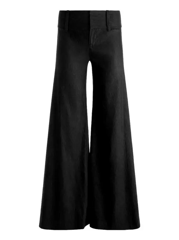 Alice + Olivia Olivia Wide-leg Trousers - Black