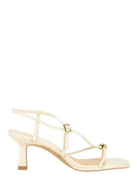 Dolce Vita Mylee Strappy Heeled Sandals - Creme