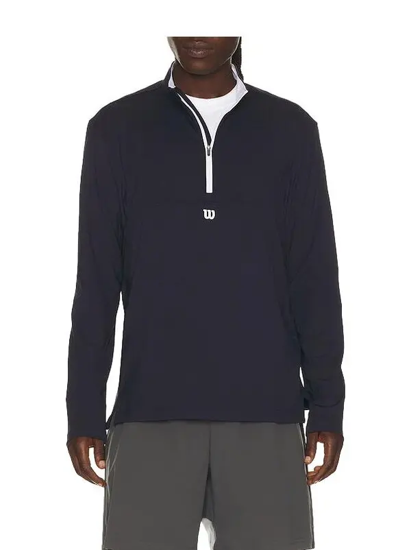 Wilson Performance Half-zip Top - Classic Navy