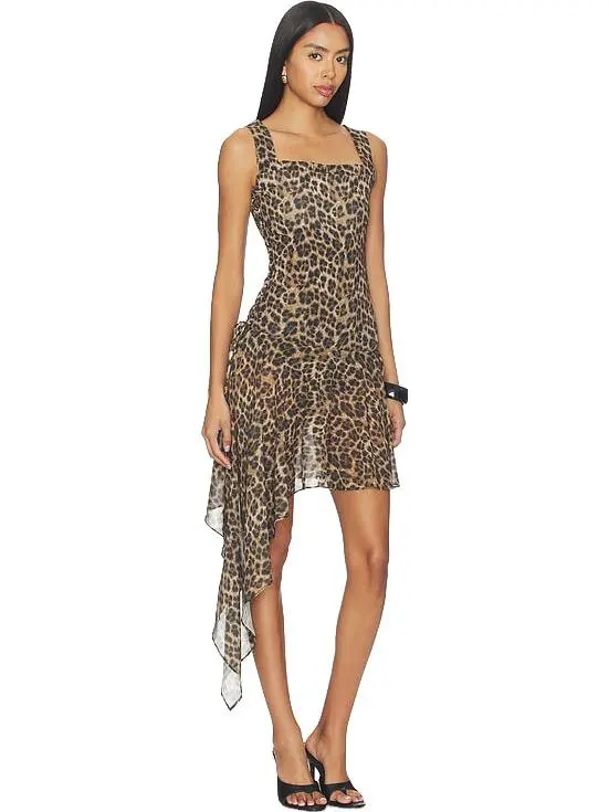 Miaou Imogene Dress - Leopard