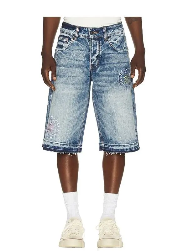 DIET STARTS MONDAY Sol Denim Shorts - Indigo