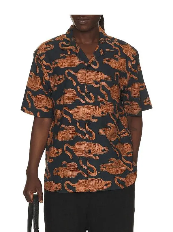 KARDO Ronen Shirt In Black - Multi