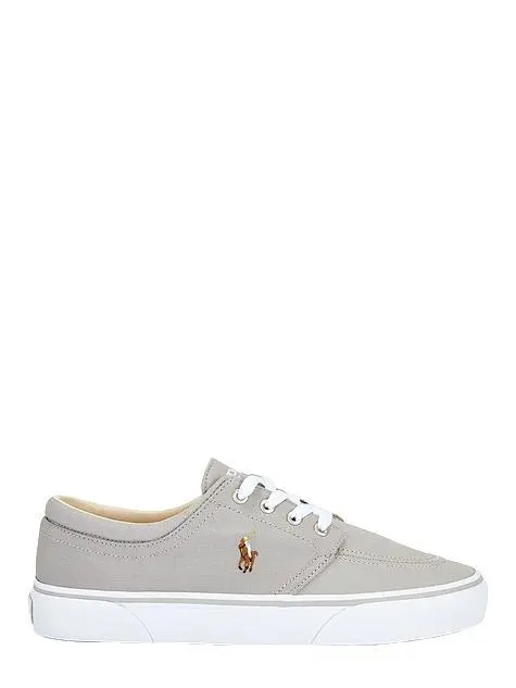 Polo Ralph Lauren Canvas Faxon Low Top Sneaker - Soft Grey