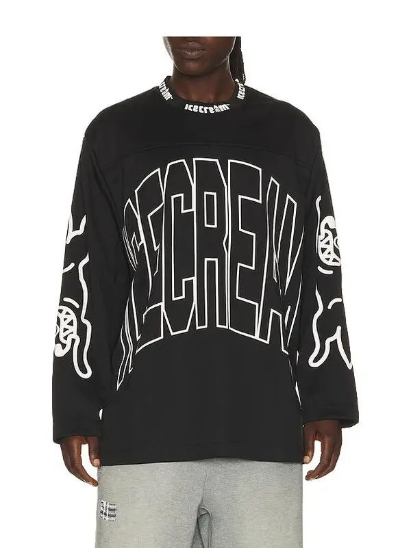 ICECREAM Hyperdrive Long Sleeve Jersey - Black