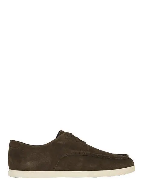 Vince Spencer Suede Oxford - Dark Roast