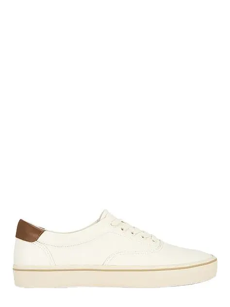Vince Seaside Leather Sneaker - Pebble White