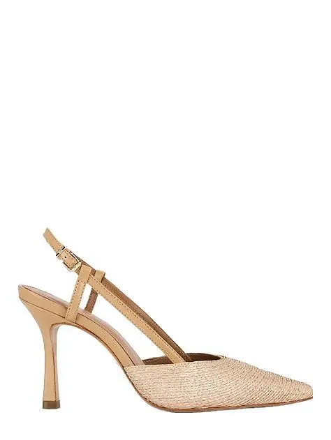 Raye Selva Slingback Pump - Raffia