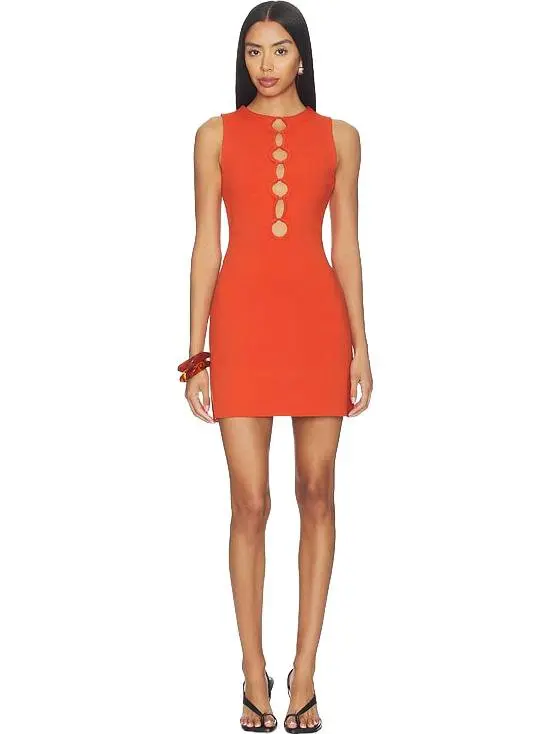Cult Gaia Hartley Knit Dress - Canyon