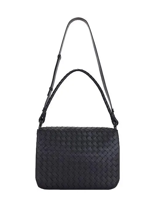 Bottega Veneta Borsa Avenue Intrecciato 15 Avenue - Midnight