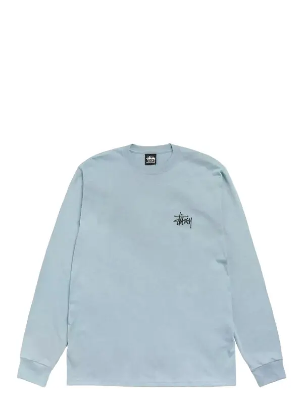 StÜssy Basic Long-sleeve T-shirt - Blue