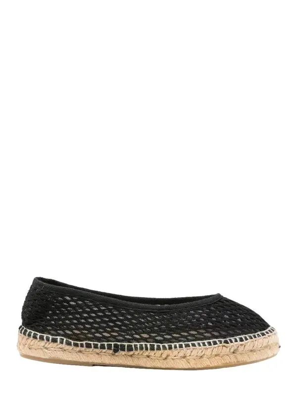 Manebí Mesh Espadrilles - Black
