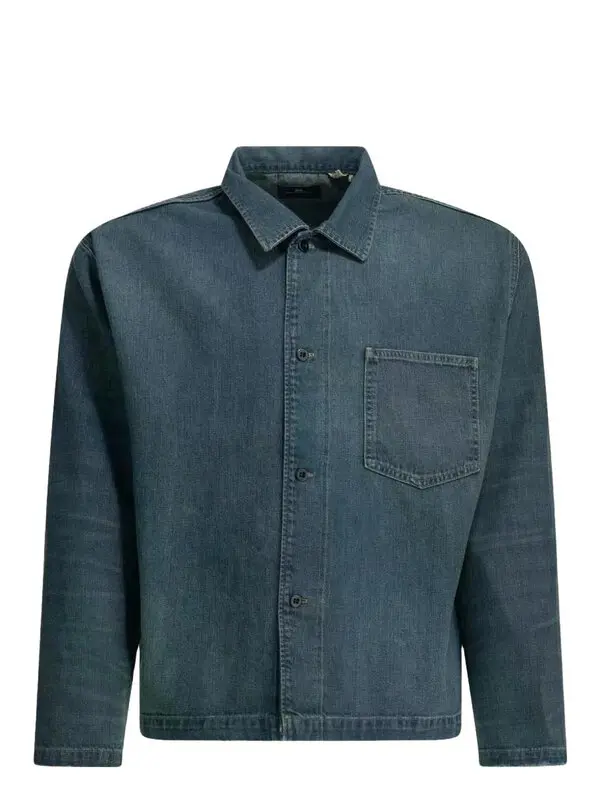 LEVI'S Button-up Chest-pocket Overshirt - Blue