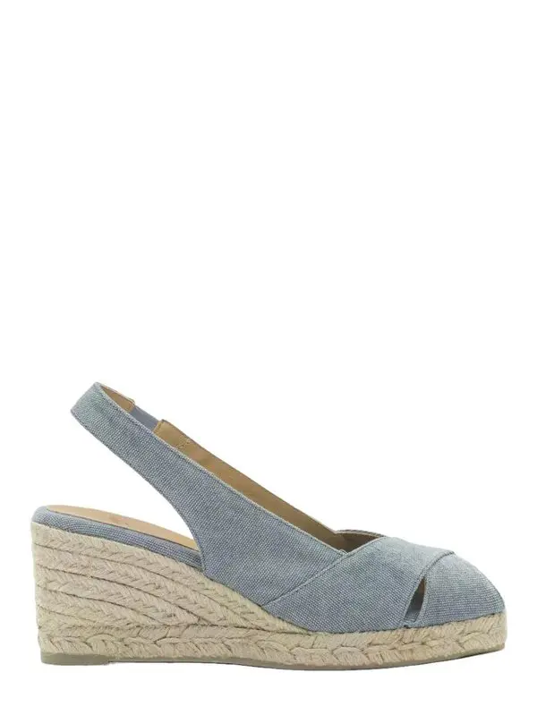 CastaÑer Diana Wedged Espadrilles - Blue