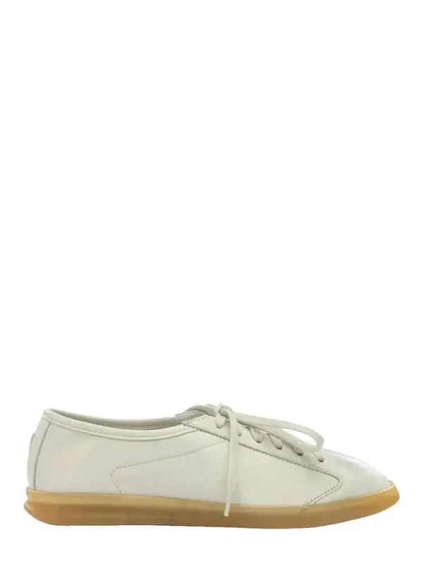 HENDERSON BARACCO Lace-up Leather Sneakers - Neutrals