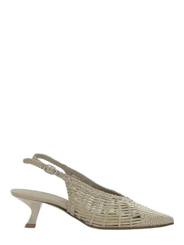 TONI PONS Woven Slingback Pumps - Neutrals