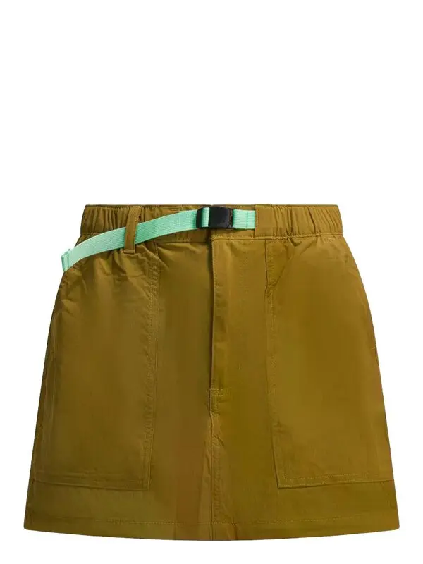 Patagonia Belted Logo-patch Shorts - Brown