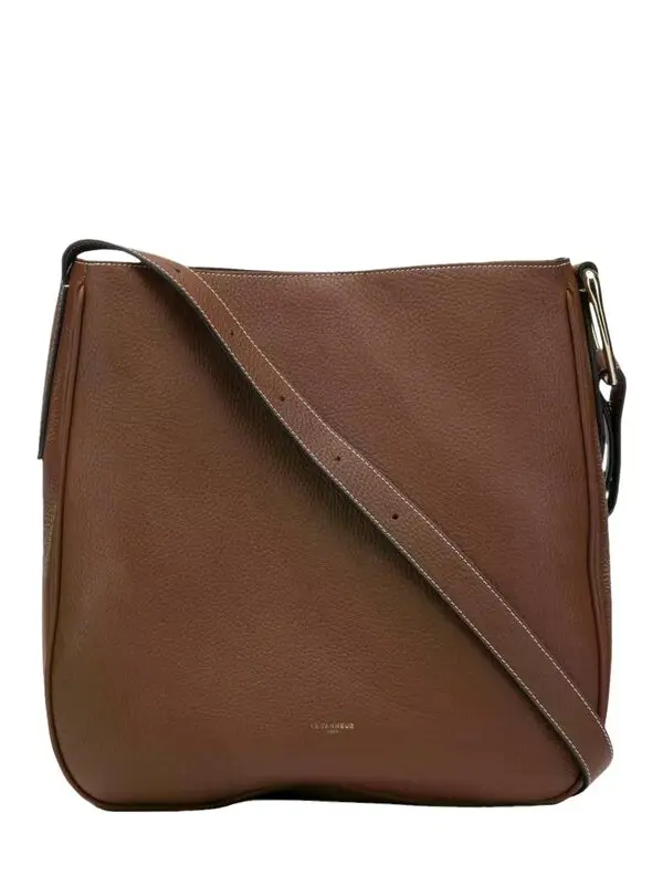 LE TANNEUR Large Madeleine Shoulder Bag - Brown