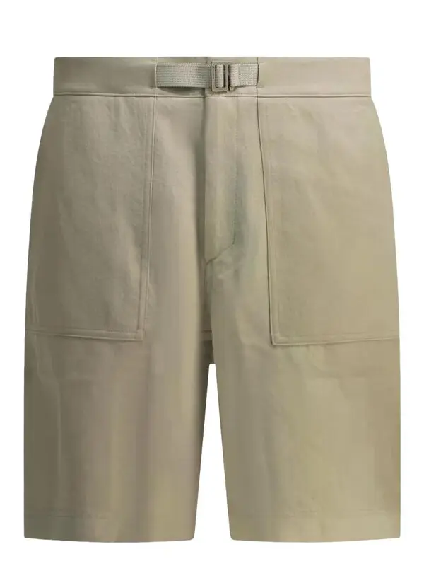 HOUDINI SPORTSWEAR Corespun Chore Belted Shorts - Neutrals