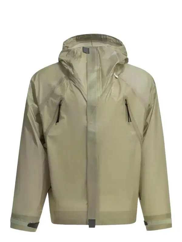GOLDWIN Hooded Zip-up Coat - Neutrals