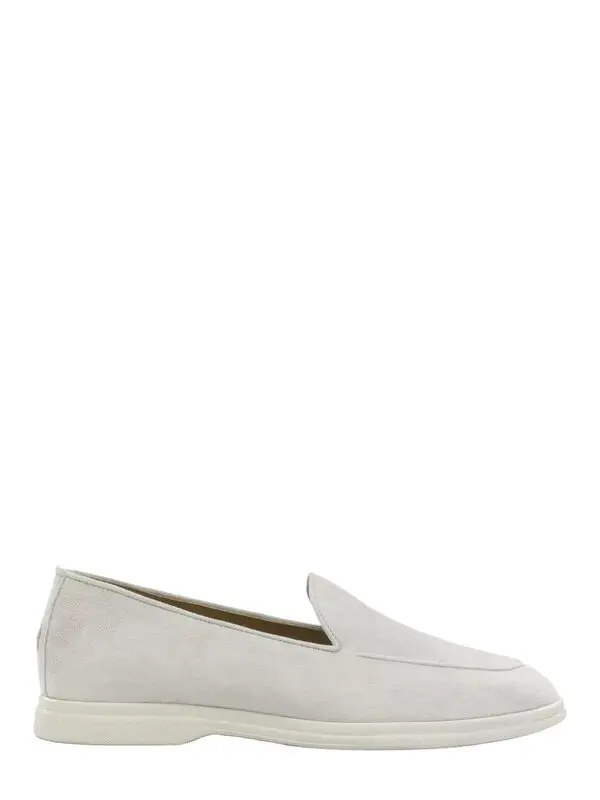 HENDERSON BARACCO Suede Slip-on Loafers - Neutrals