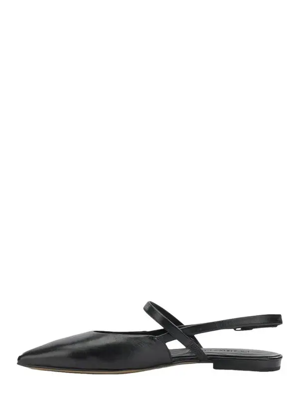 POMME D´OR Pointed-toe Slingback Flat Pumps - Black