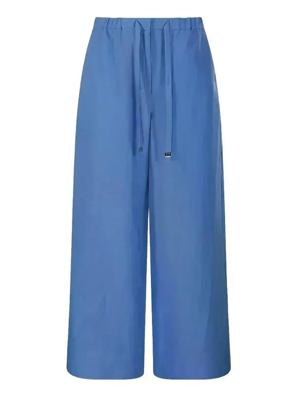 Max Mara Aurora Palazzo Trousers - Blue