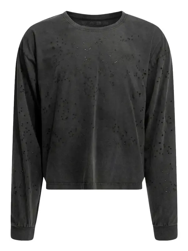 MFPEN Distressed Long-sleeve T-shirt - Grey