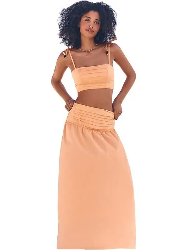Peixoto Ezra Crop Top - Apricot