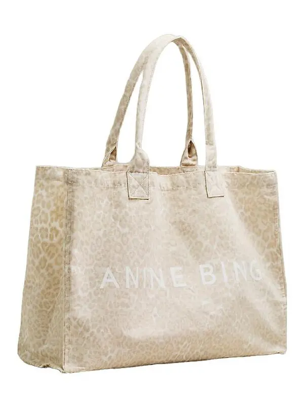ANINE BING Leo Canvas Tote Bag - Multi