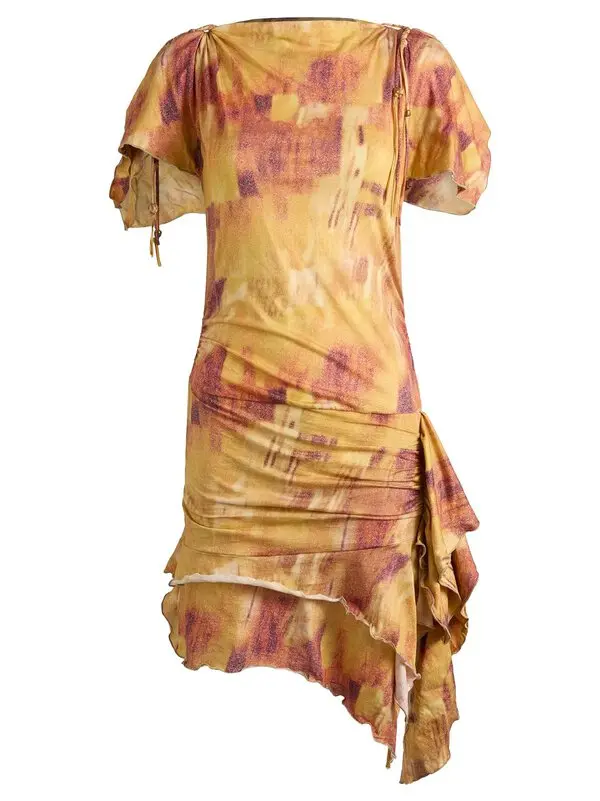 Isabel Marant Janick Mini Dress - Orange