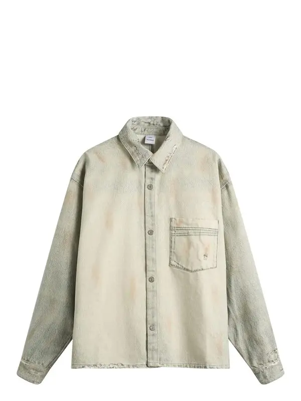 WON HUNDRED Maza Printed Denim Shirt - Digital Painted