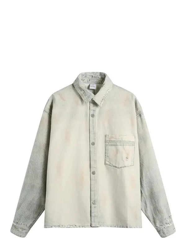 WON HUNDRED Maza Printed Denim Shirt - Digital Painted