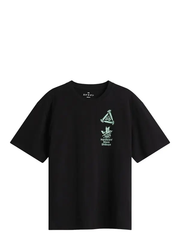 Edwin Hardware Store Shibuya Ts - Black