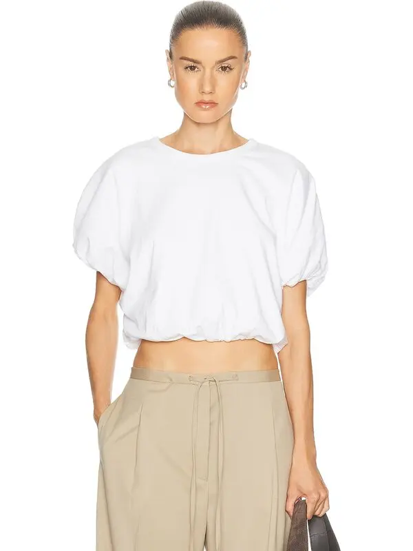 Citizens Of Humanity Gia Bubble Tee - Soft White