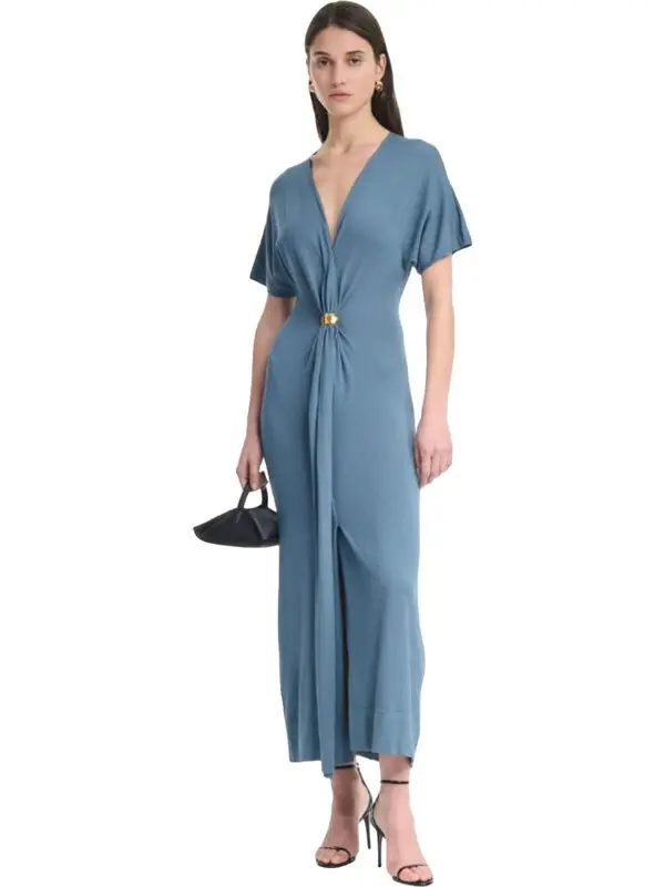 Altuzarra Ash Rene Midi Dress - Blue