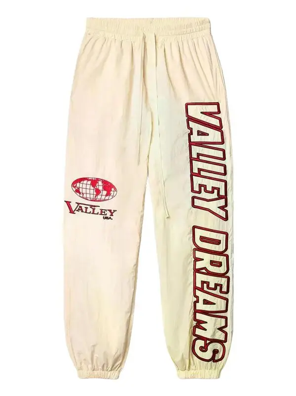 VALE FOREVER Olympic Logo-print Track Pants - Neutrals